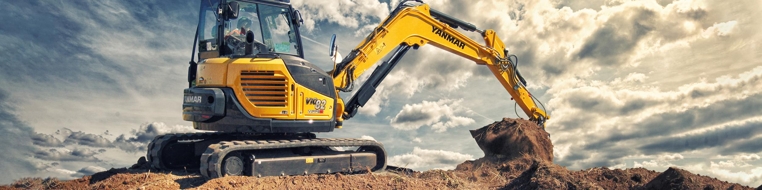 Bouwmachines huren bij een specialist | Tuboma